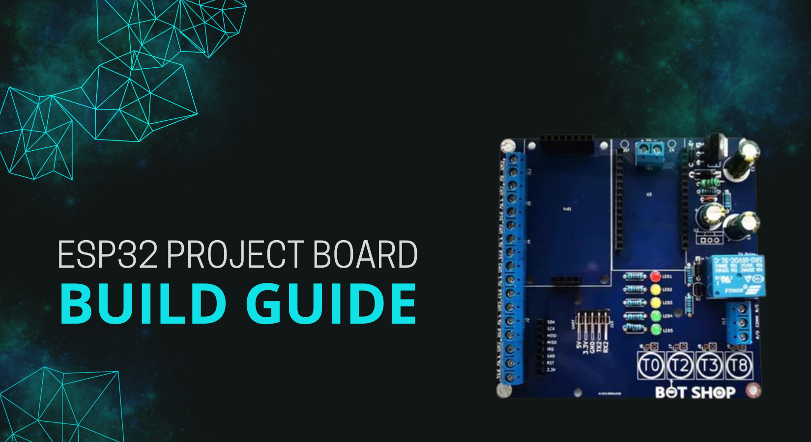 ESP 32 Project Board. | BotShop