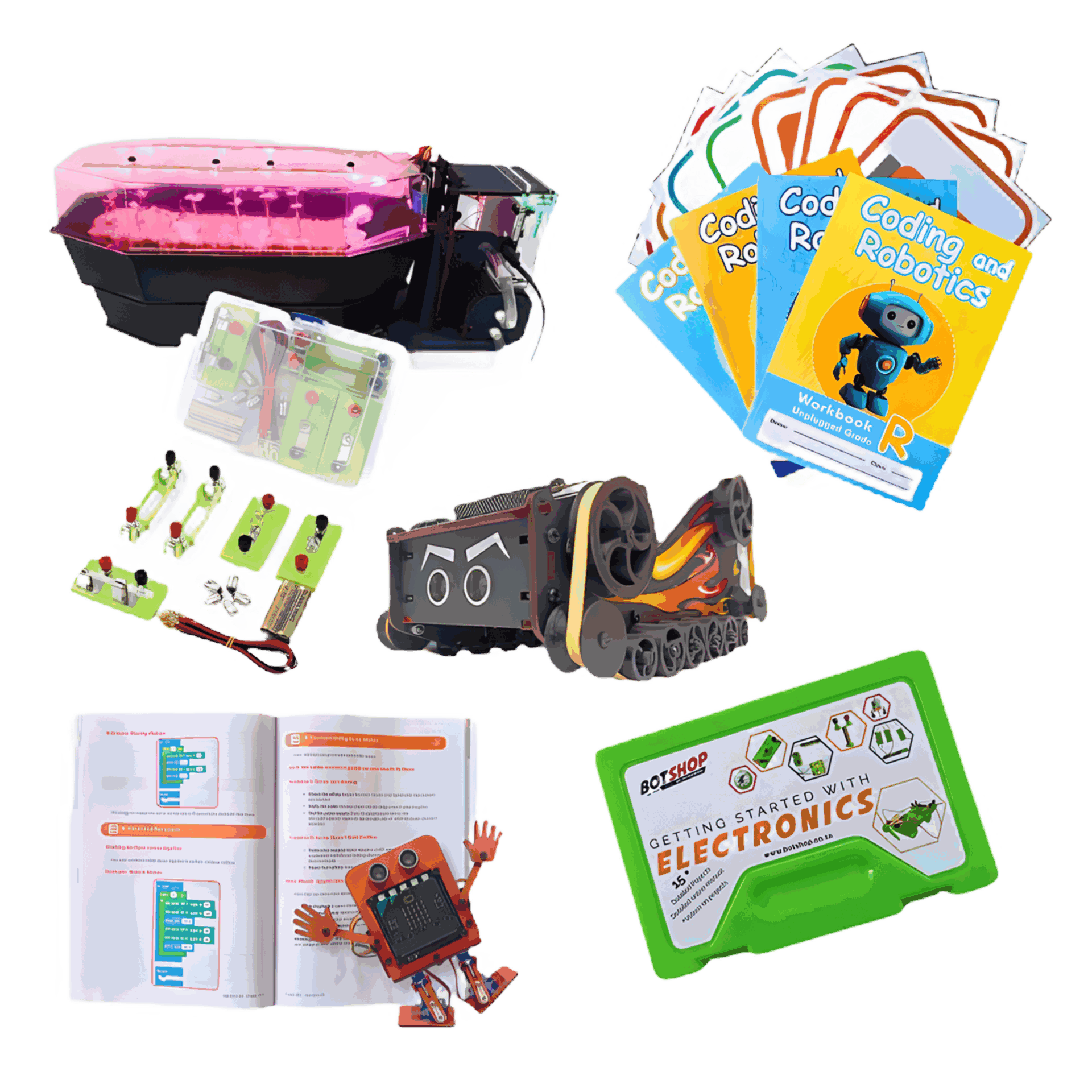 Robotics & coding for kids, beginners & hobbyists