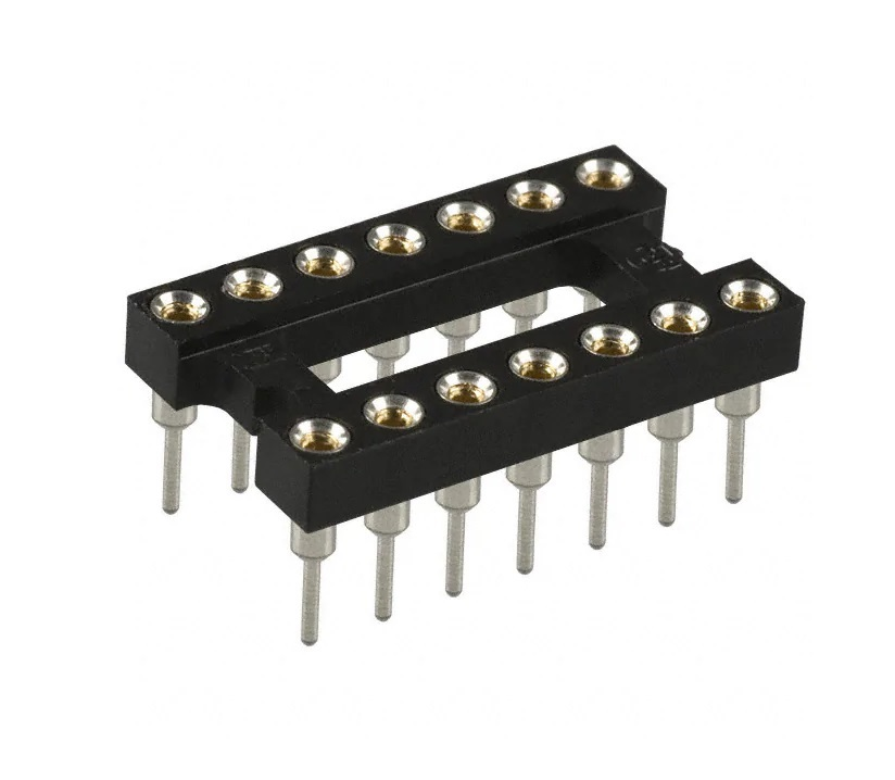 14PIN IC Socket Chip Base Round Hole | BotShop