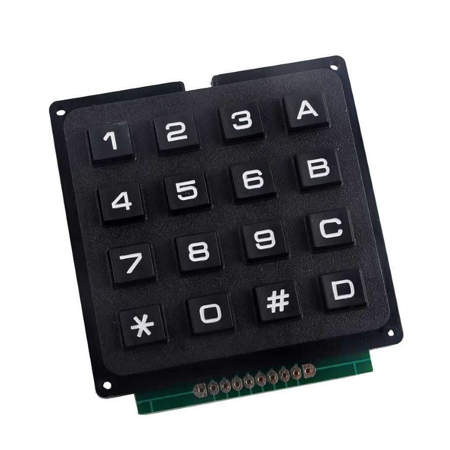 16 Key Matrix Keypad Module | BotShop