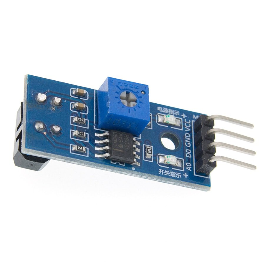 TCRT5000 infrared reflective line tracking module | BotShop