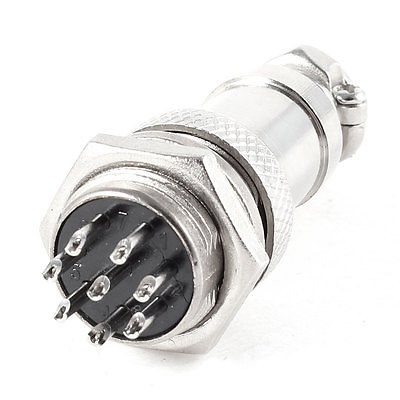 GX16 Circular Aviation Socket Plug 8-Pin | BotShop