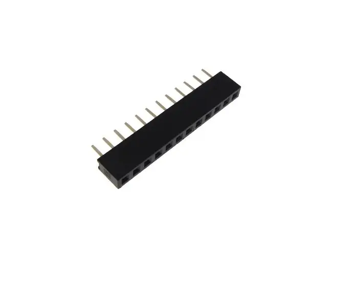 12-Pin Female 2.54mm Pitch Header (10 Pack) | BotShop