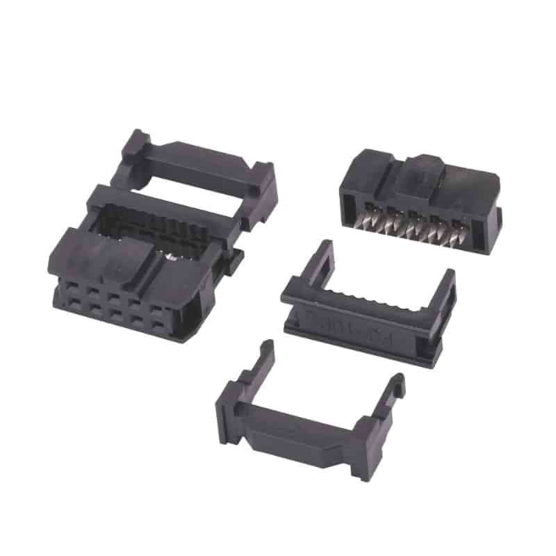 10-Pin IDC Socket Connector for Ribbon Cable (5 Pack) | BotShop
