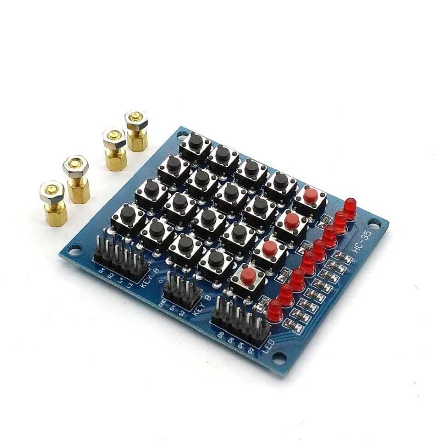 4 x 5 matrix keypad With LEDs | BotShop