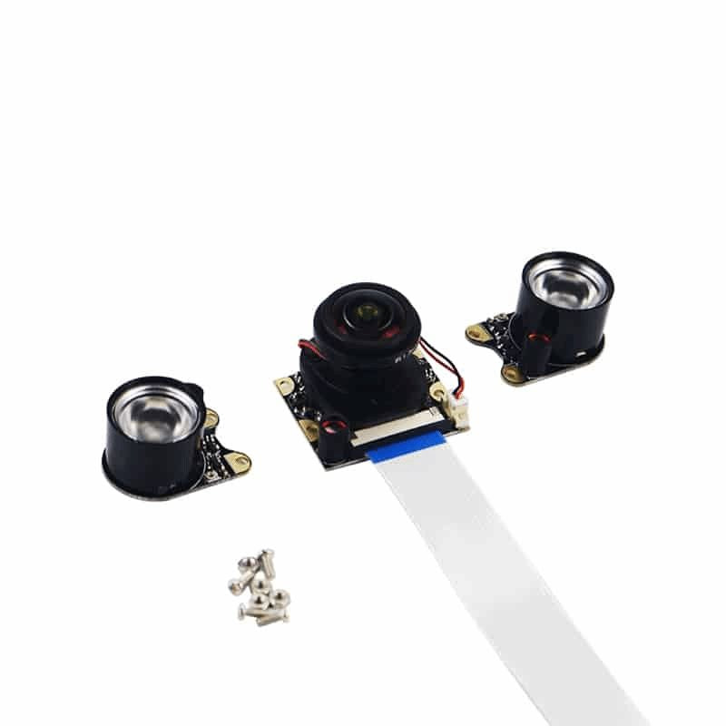 5MP Adjustable Focus Night Vision Camera for Raspberry PI | BotShop
