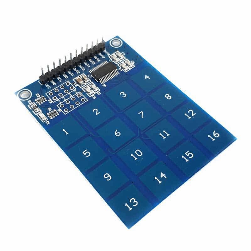 Digital Capacitive Switch 16 Channel TTP229 - Keypad | BotShop
