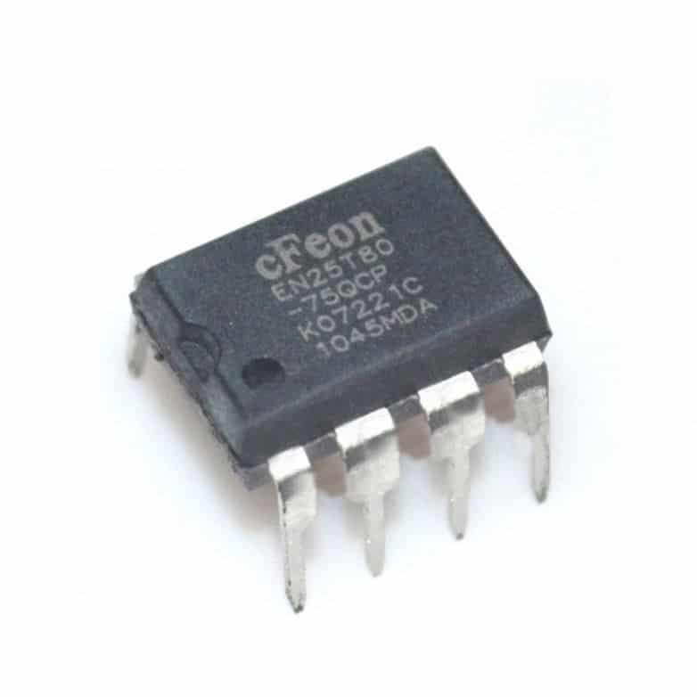 DIP NOR FLASH Memory Chip EN25T80-75QCP Flash /8M | BotShop